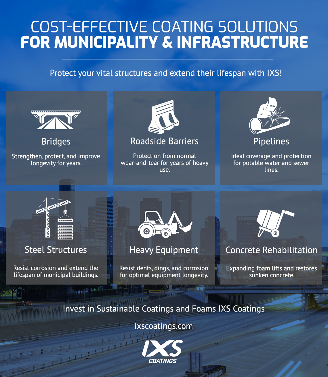 Infrastructure & Municipality Protection - Try Our Polyurea Solutions